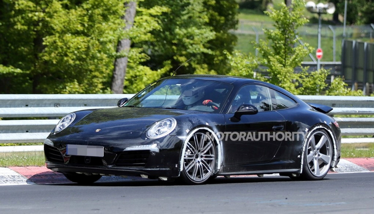 保时捷911 GTS海外谍照 输出425马力_山东频道_凤凰网