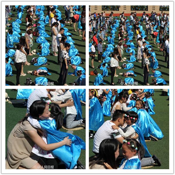 小学生入学礼叩拜父母：传统家礼与行政指令的撕裂_凤凰网